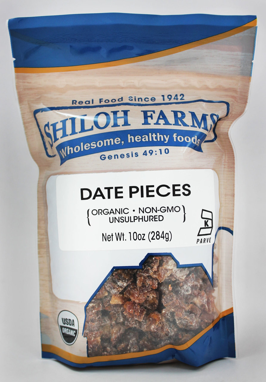 Date Pieces Organic Non Gmo Shiloh Farms