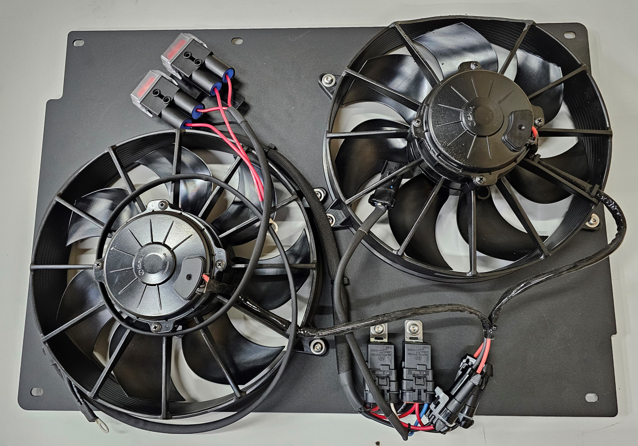 1 or 2 radiator fans for optimal cooling | Dodge SRT Viper Forums ...