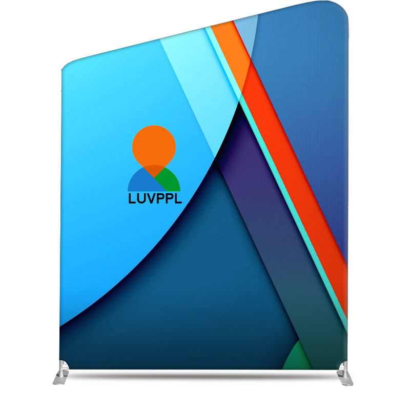 78" Slant Tube Fabric Banner Stand (PMA78)