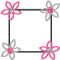 Retro Flower Frame Machine Embroidery Designs