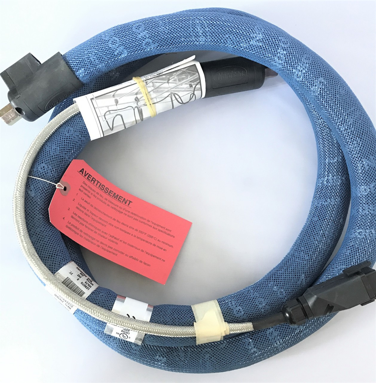 Original Nordson® 274793 RTD Style Hose, 8 ft - Hot Melt Supply Company LLC