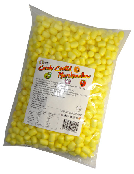 Candy Coated Marshmallows - Yellow - Looking for it? Find them, and ...