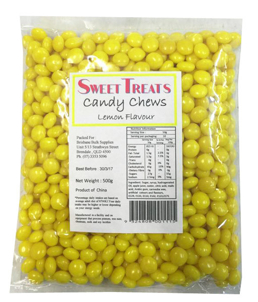 Sweet Treats Candy Chews - Yellow - Looking for it? Find them, and ...