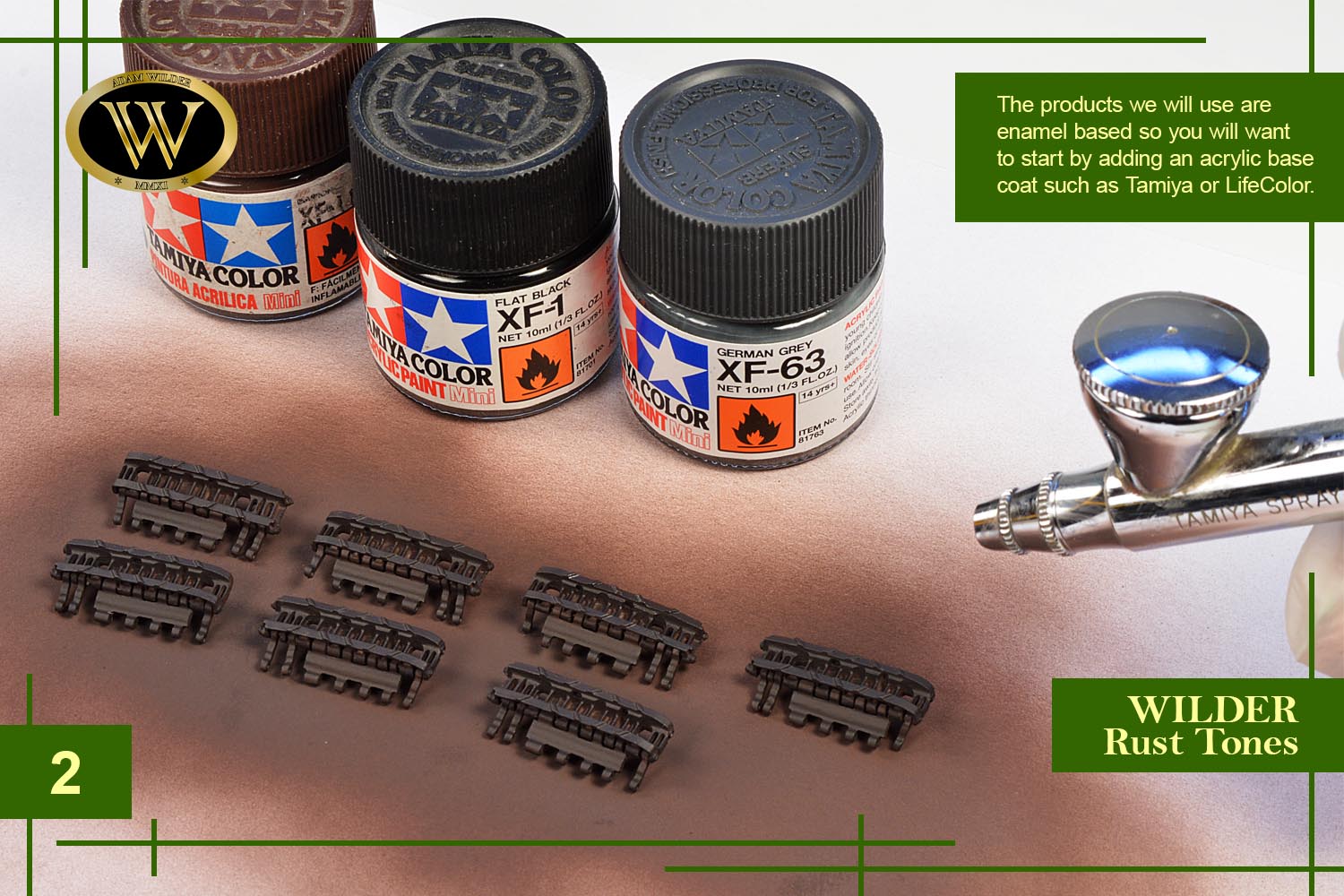 Using Wilder Rust Tones - LAST CAVALRY LLC