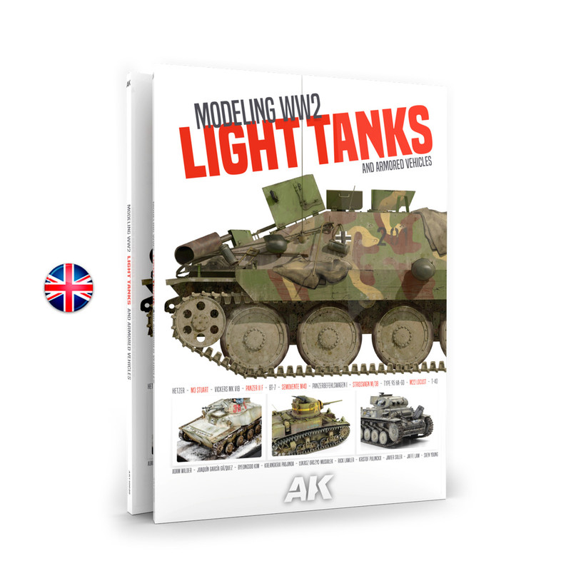 AK Interactive - Modelling WW2 Light Tanks and Armored Vehicles - LAST ...
