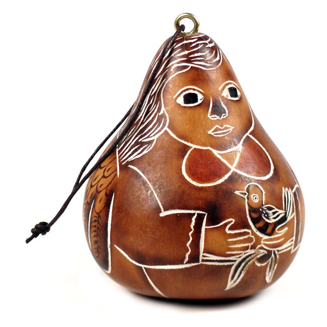 Gourd Angel Ornament Sanyork Fair Trade