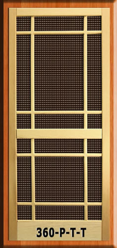 Craftsman Screen Doors #360-P-T-T - The Original Woodshop Network