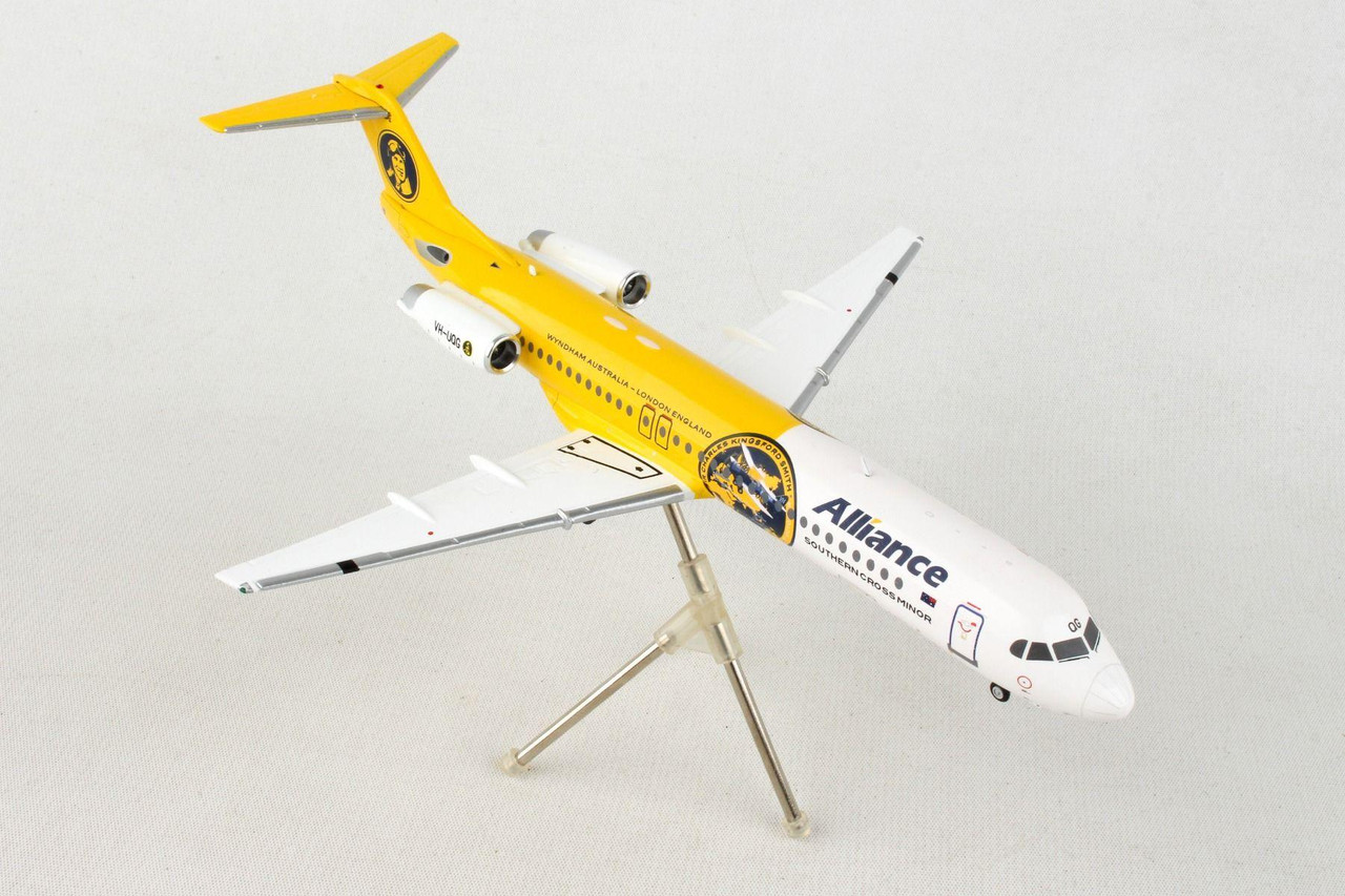 Alliance Airlines F100, VH-UQG Gemini Diecast Display Model, 1:200 ...