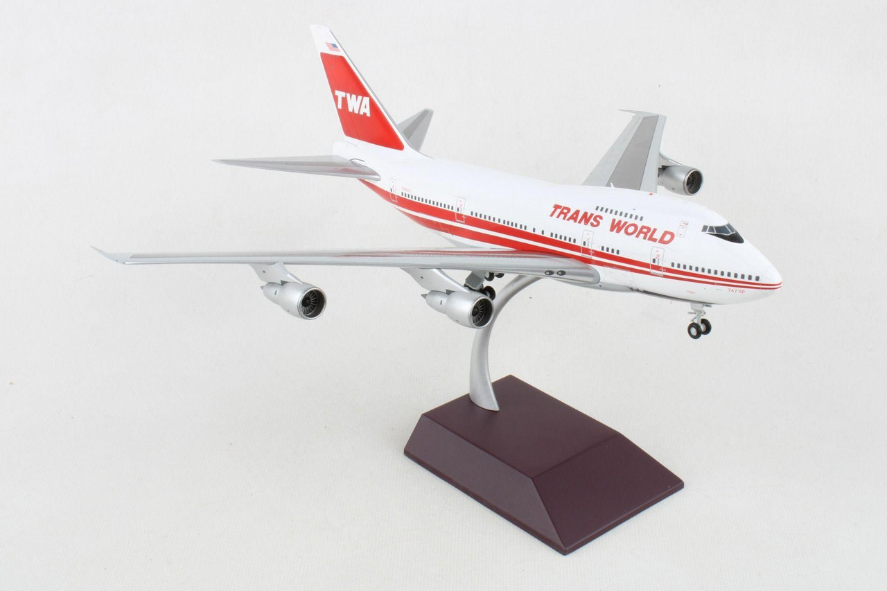 TWA (Trans World) Airlines 747SP, N58201 Boston Express Gemini Diecast ...