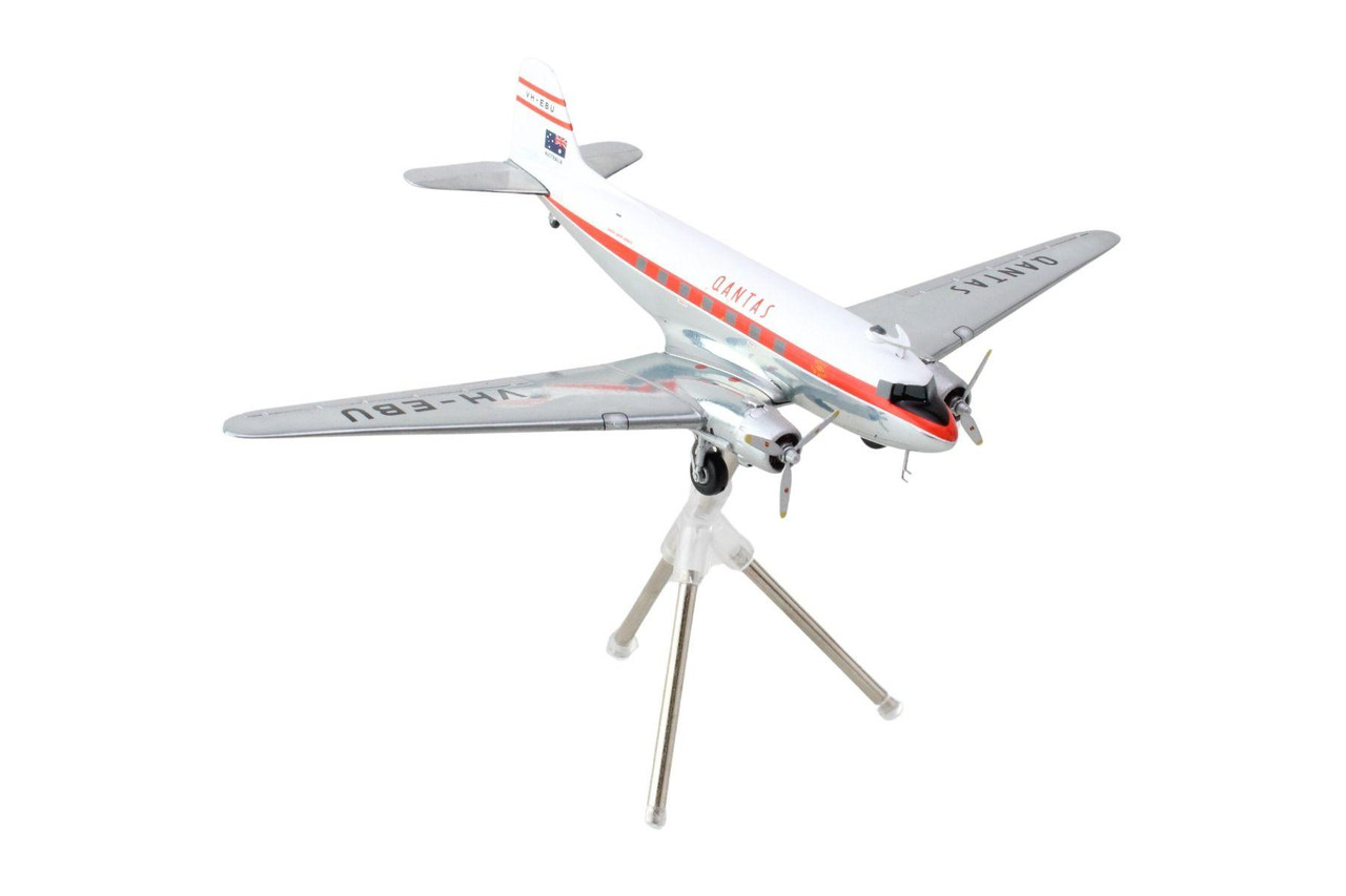 Qantas DC-3, VH-EBU Gemini Diecast Display Model, 1:200 Gemini 200 GJ ...