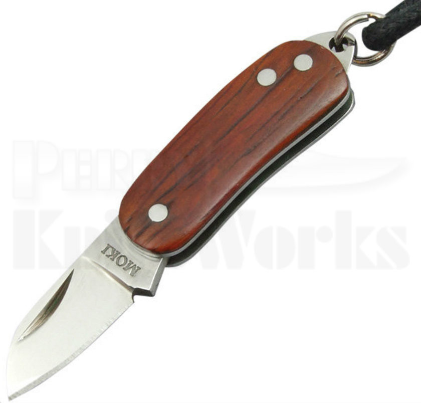 Moki Knives Colon Cocobolo Neck Knife (Satin)