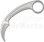 Bastinelli PiKa Picoeur Karambit Fixed Blade Knife Satin l Perry Knife..
