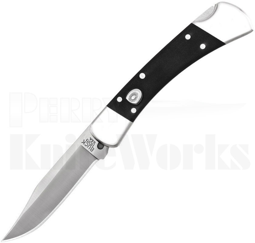 Buck 110 Elite Automatic Lockback Knife Black G-10 l Perry Knifeworks