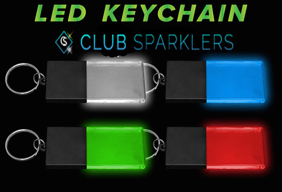 LED Light Up Optical Key-Chain | Custom made Key- Chain