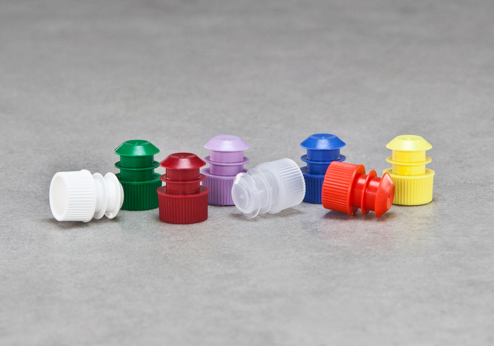 12mm Flange Cap Blue SKU: 211-030-1010 - Integrity Products, Inc.