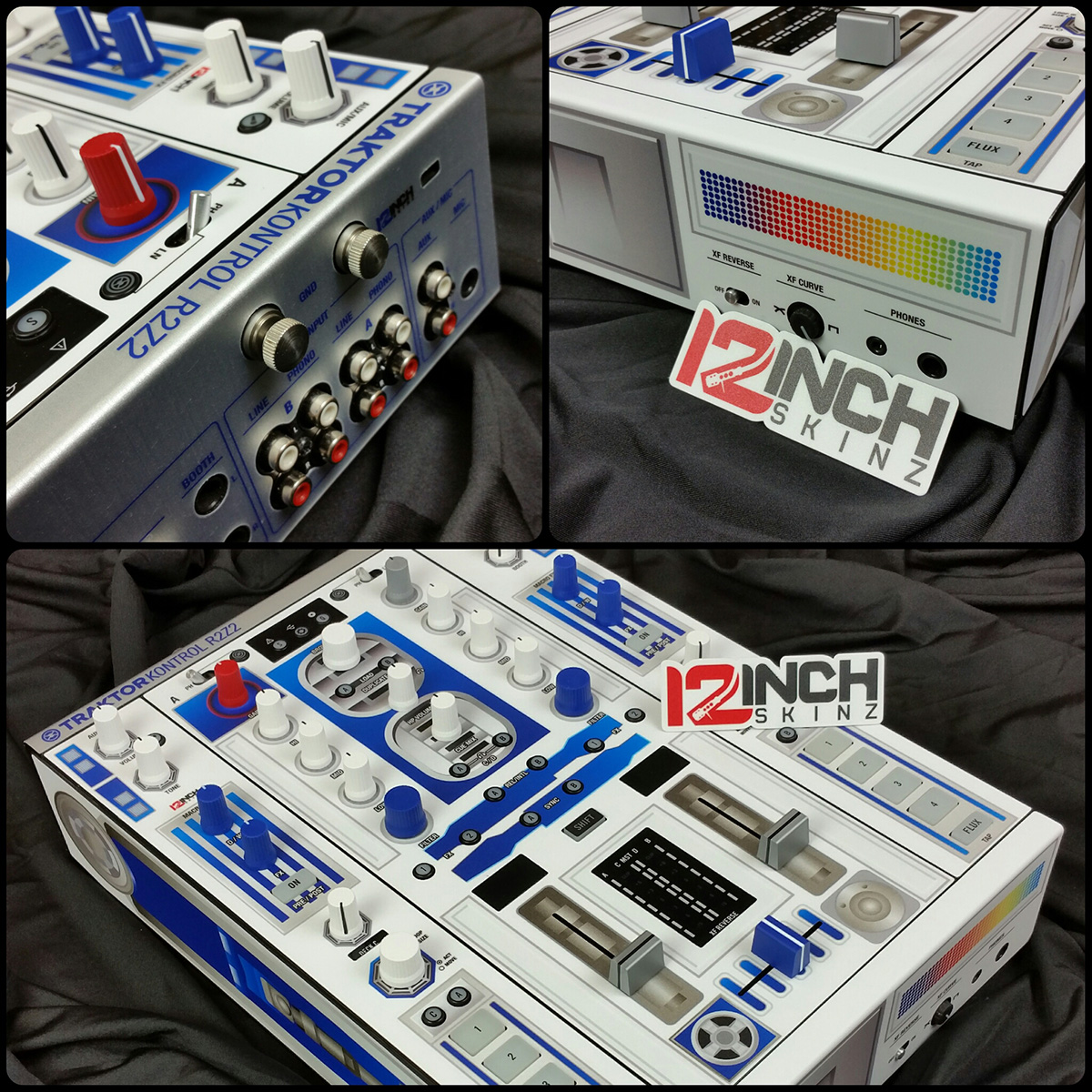 Native Instruments Kontrol Z2 Caps & Skinz Kit - R2Z2 - 12inchSkinz