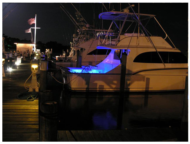 LED Strip Light examples: LED Boat and Marine lighting examples