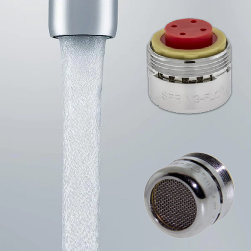 Neoperl Spring Flo 2.2 gpm Junior Male Aerated Stream Faucet Aerator ...
