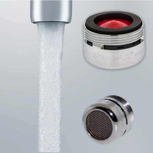 Neoperl Spring Flo Ultra 2.2 gpm Male PCA Aerated Stream Faucet Aerator ...