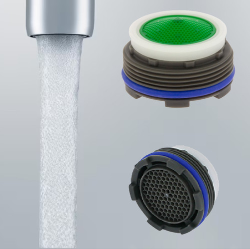 Neoperl Cache Perlator 1.5 gpm Low Flow M24 Aerated Soft Bathroom ...