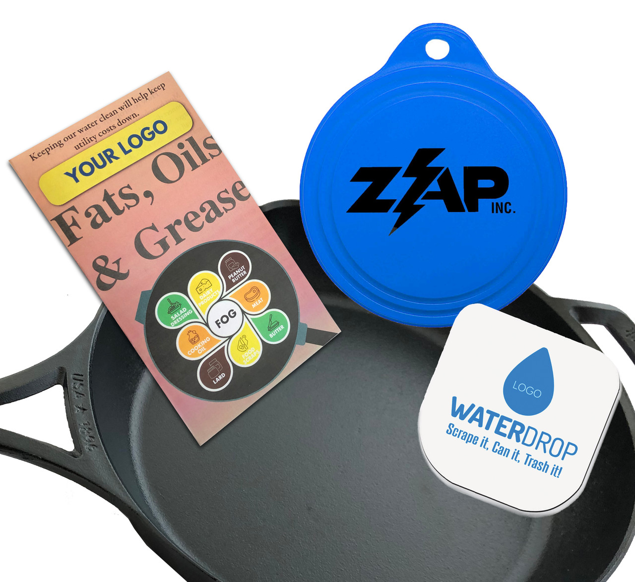 FOG info guide keeping water clean stop grease oil fats down the drain ...