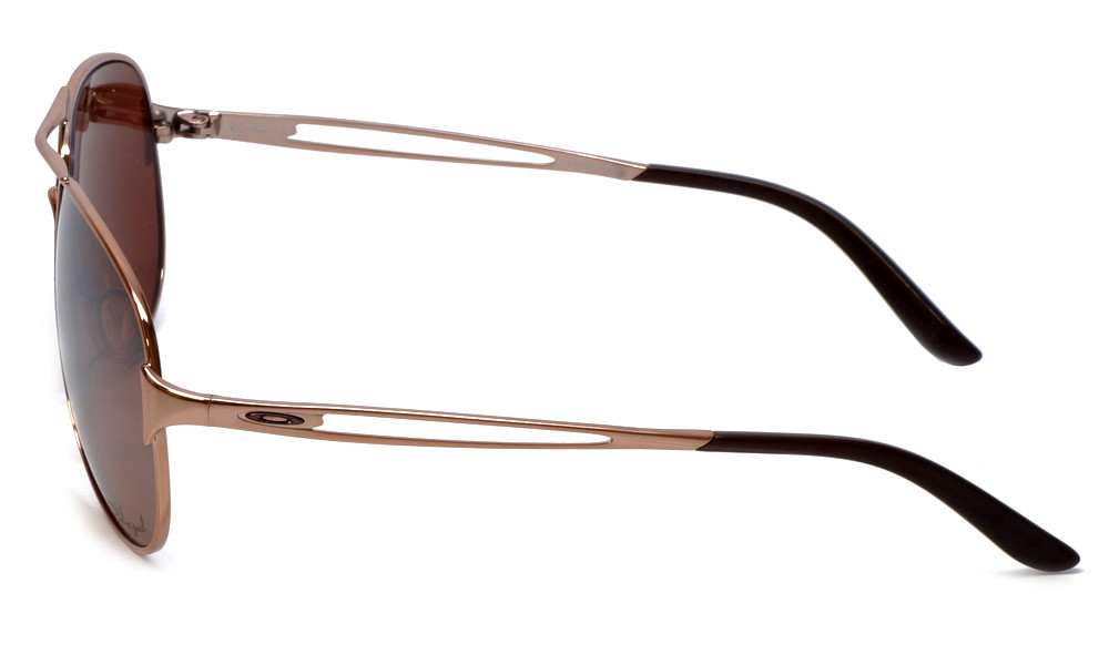 Oakley Designer Sunglasses Caveat In Rose Gold And Vr28 Black Iridium