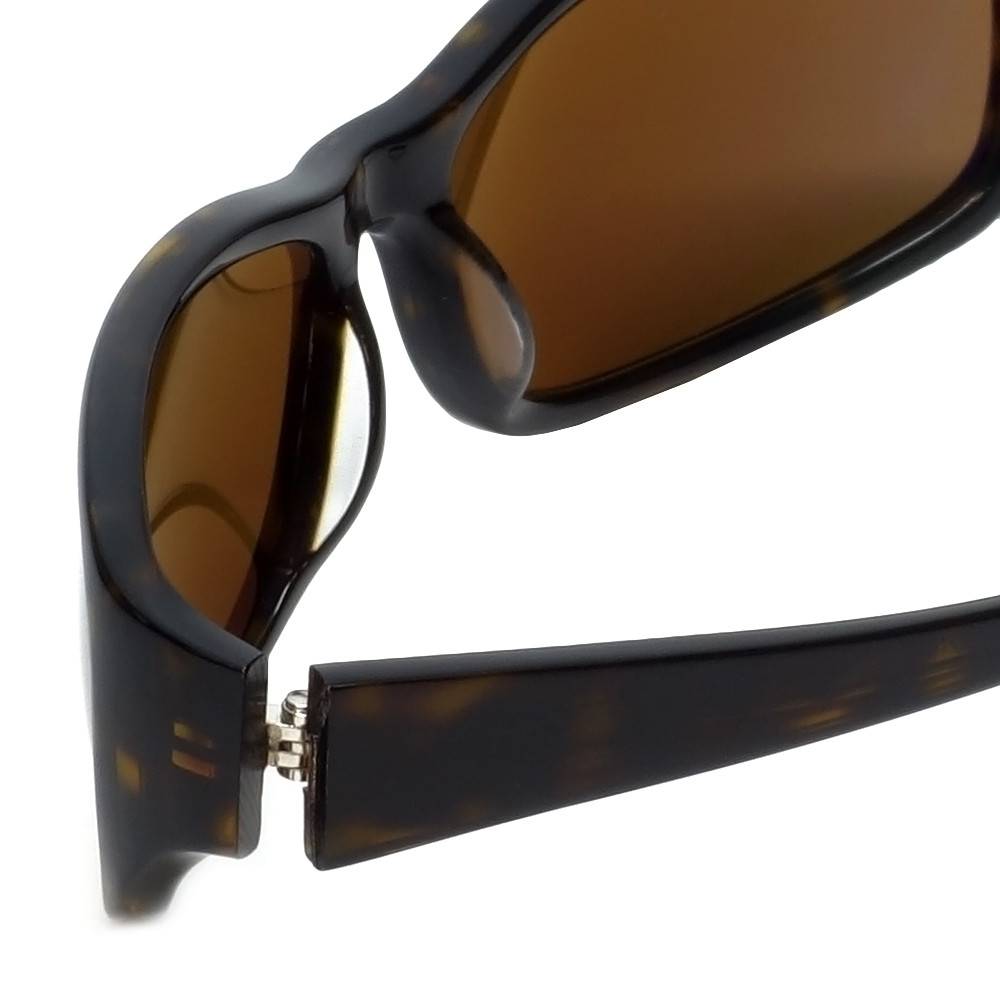 Reptile Designer Polarized Sunglasses Crocodile In Tortoise With Gold