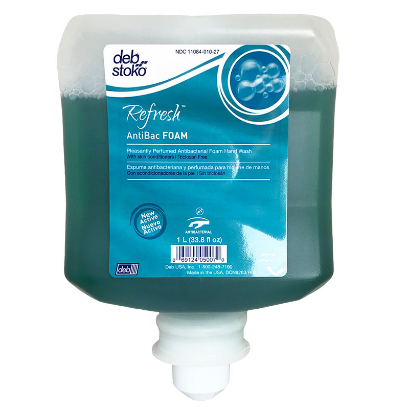 SBS Refresh AntiBac Foam Soap 1 liter 6/case - Facility Solutions, Inc.