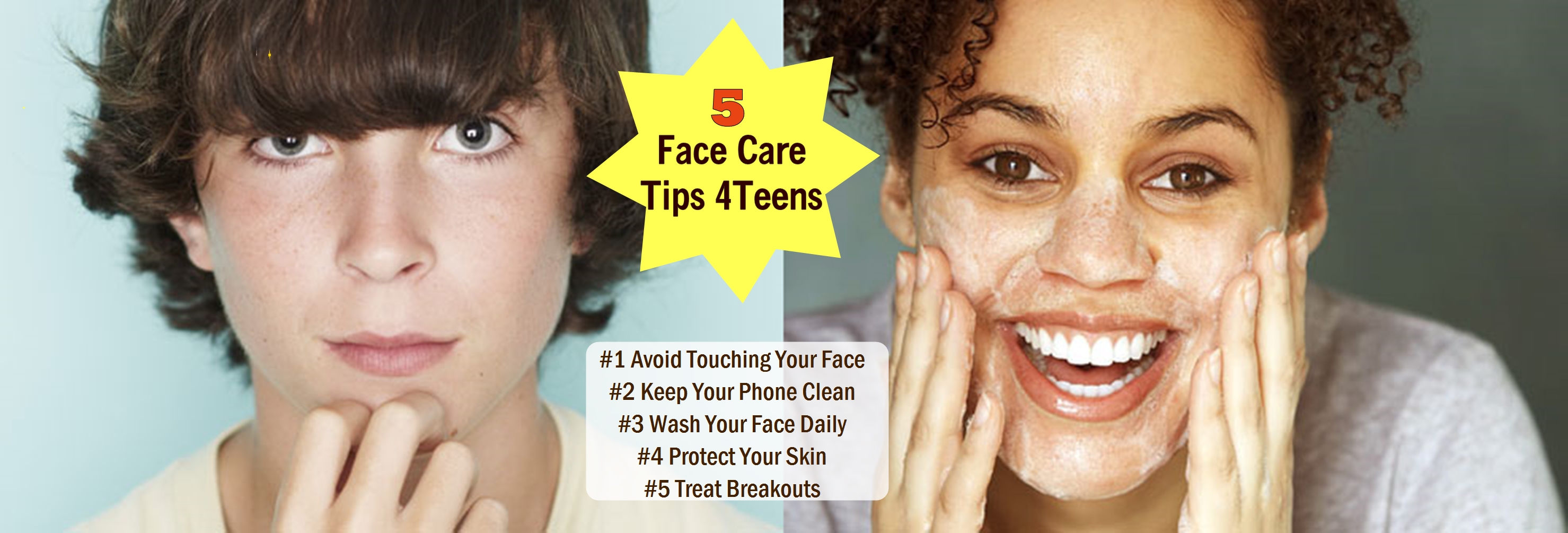 Face Care Tips for Teens: Top 5 Habits to Learn Now for a Lifetime of ...