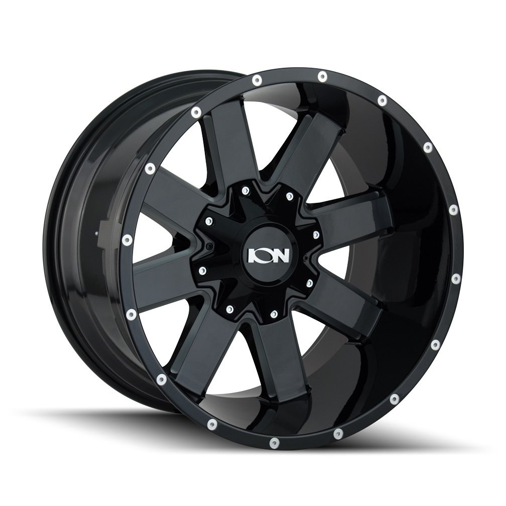 Ion Style ® 141 Rims | Ion 141 Wheels | Chrome & Black | Free Shipping!
