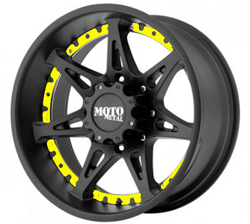 Yellow Truck Wheels | Yellow Truck Rims | Custom Yellow SUV & Truck Wheels