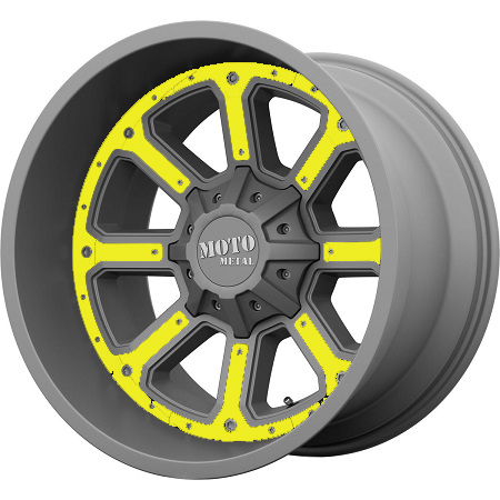 Yellow Truck Wheels | Yellow Truck Rims | Custom Yellow SUV & Truck Wheels
