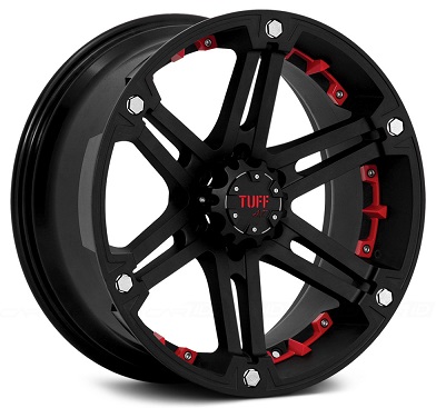 Red Truck Wheels | Red Truck Rims | Red & Black Truck Wheels & Rims