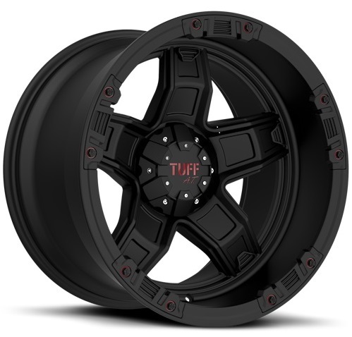 Red Truck Wheels | Red Truck Rims | Red & Black Truck Wheels & Rims