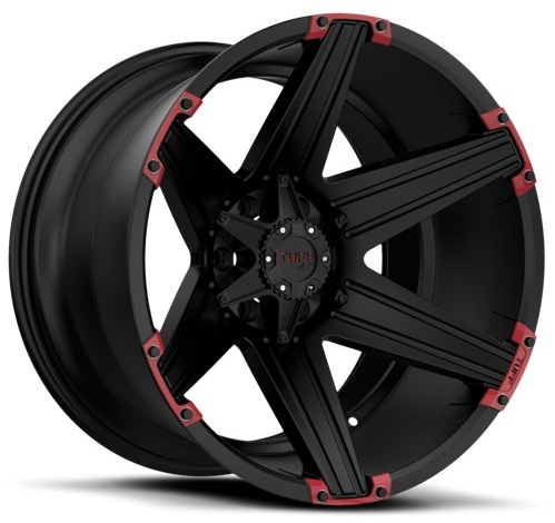 Red Truck Wheels | Red Truck Rims | Red & Black Truck Wheels & Rims