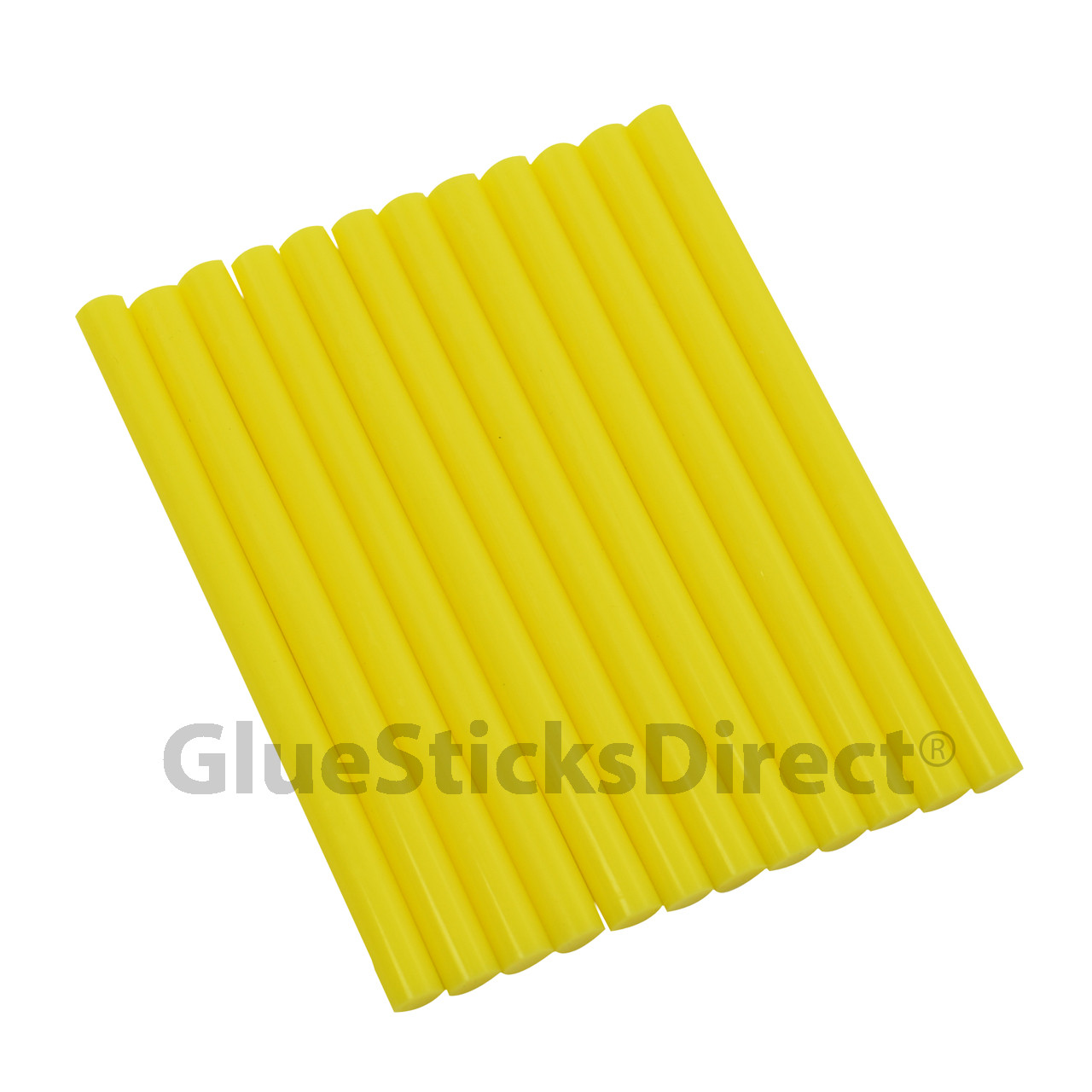 GlueSticksDirect Yellow Colored Glue Sticks mini X 4" 24 Sticks ...