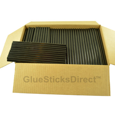GlueSticksDirect Wholesale® Black Hot n Cool Sticks 7/16" X 10" 25 lbs ...