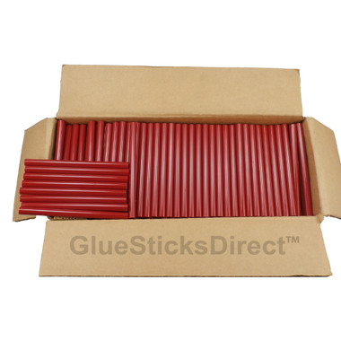 GlueSticksDirect Red Colored Glue Sticks 5/16" X 4" 5 lbs ...