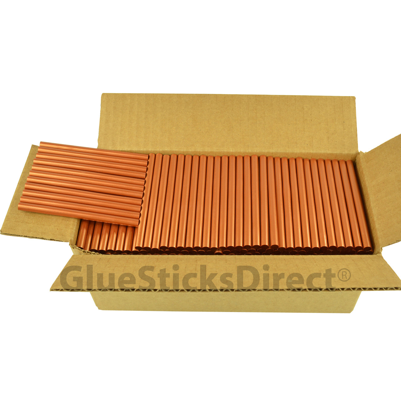 GlueSticksDirect Copper Metallic Colored Glue Sticks 5/16" X 4" 5 lbs ...