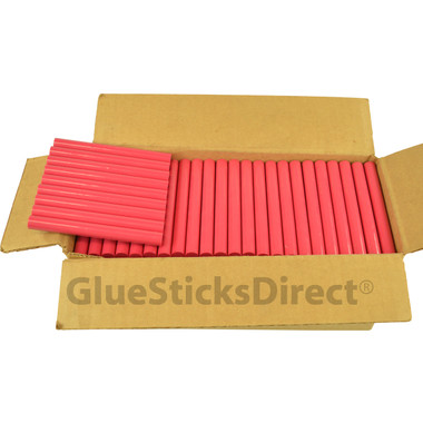 GlueSticksDirect Rubine Red Colored Glue Sticks 7/16" X 4" 5 lbs ...