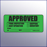 Approved Label 4 x 2 - Kenmore Label & Tag