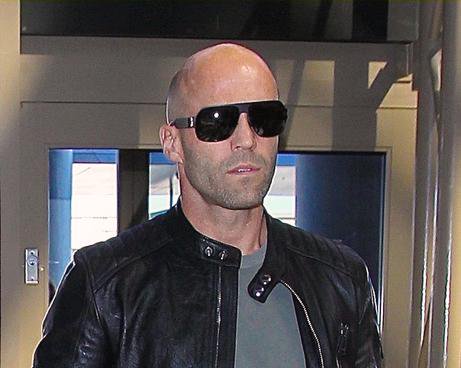 Jason Statham wearing the MYKITA Bernard Willhelm XAVER Sunglasses ...