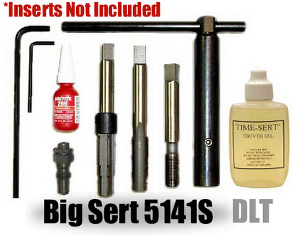 TIME-SERT 5141 Big Sert M14x1.25 Spark Plug Thread Repair Kit - Wise ...