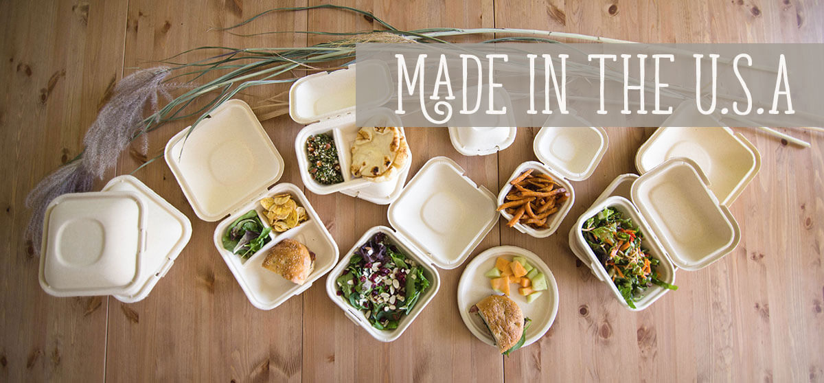 Compostable Take Out Containers, Eco Friendly Disposable Restaurant ...