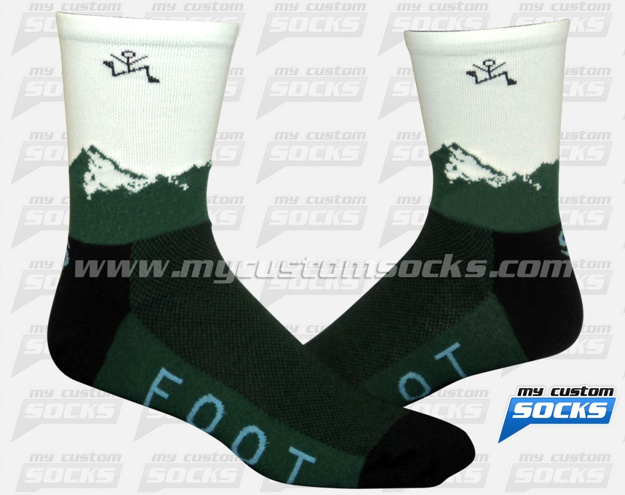 Custom Yale Dark Socks - MyCustomSocks