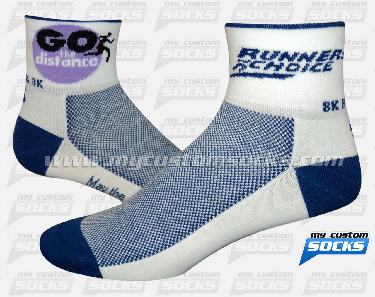Custom Runners Choice London Socks - MyCustomSocks