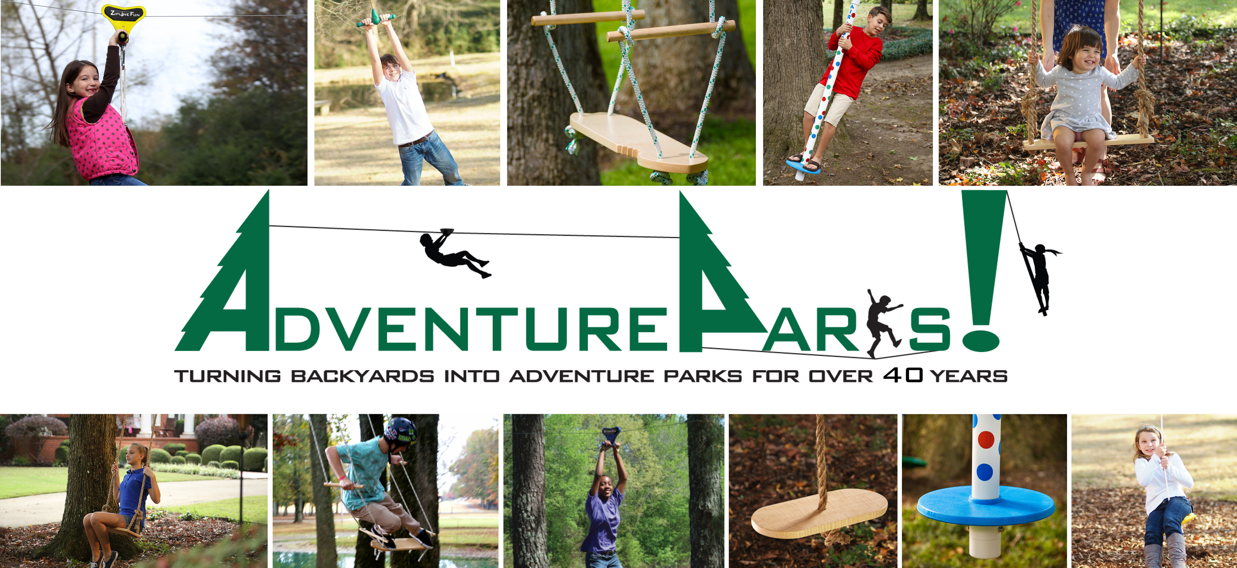 Zip Line Fun | Spring Swings