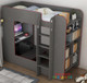 Gaming Bunk Bed | Bunk Beds | King Single Bunk Bed | Loft Bunk | Bunk ...