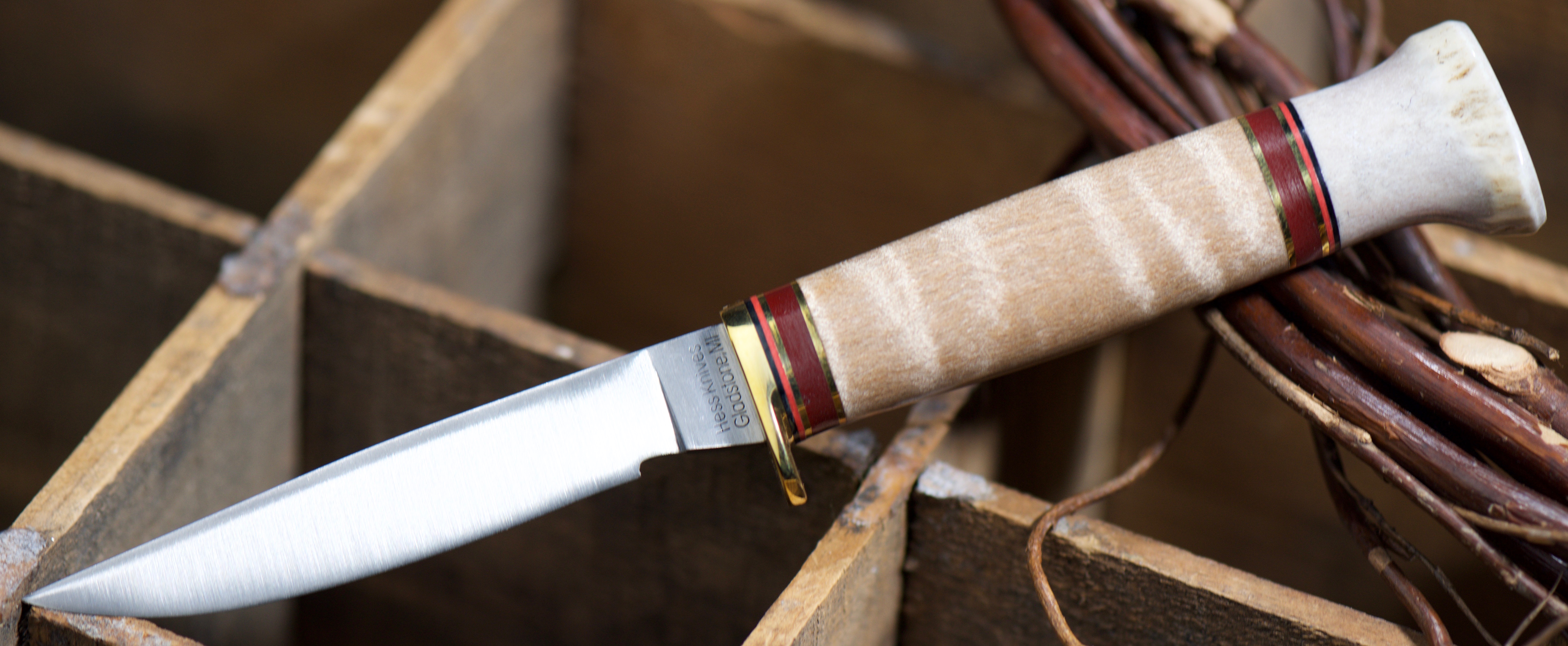 Hess Knifeworks - Bird and Trout - KnivesShipFree
