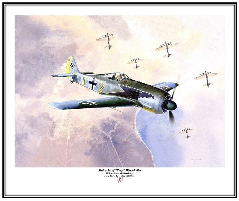 Maj. Josef "Sepp" Wurmheller by L.Ortega ~ 40% Off ~ Free Shipping ...